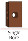 Rustic Mahogany Type Top Arch Solid Wood Exterior Door